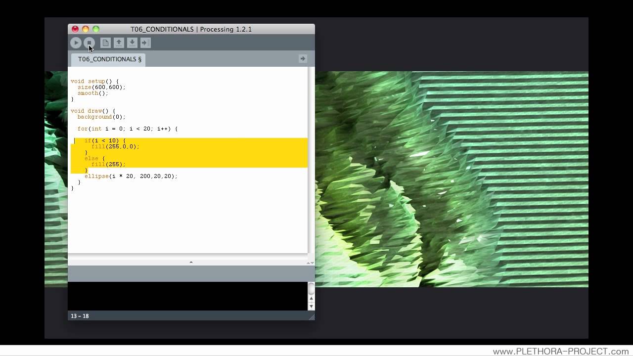 Processing Tutorial 06 - Conditionals - YouTube