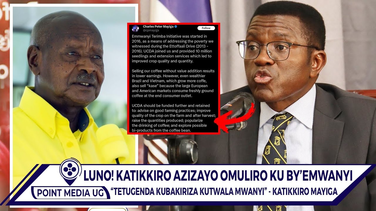 BREAKING!! KATIKKIRO AYANUKUDDE MUSEVENI KU BY'EMWANYI. "TEMUJJA ...