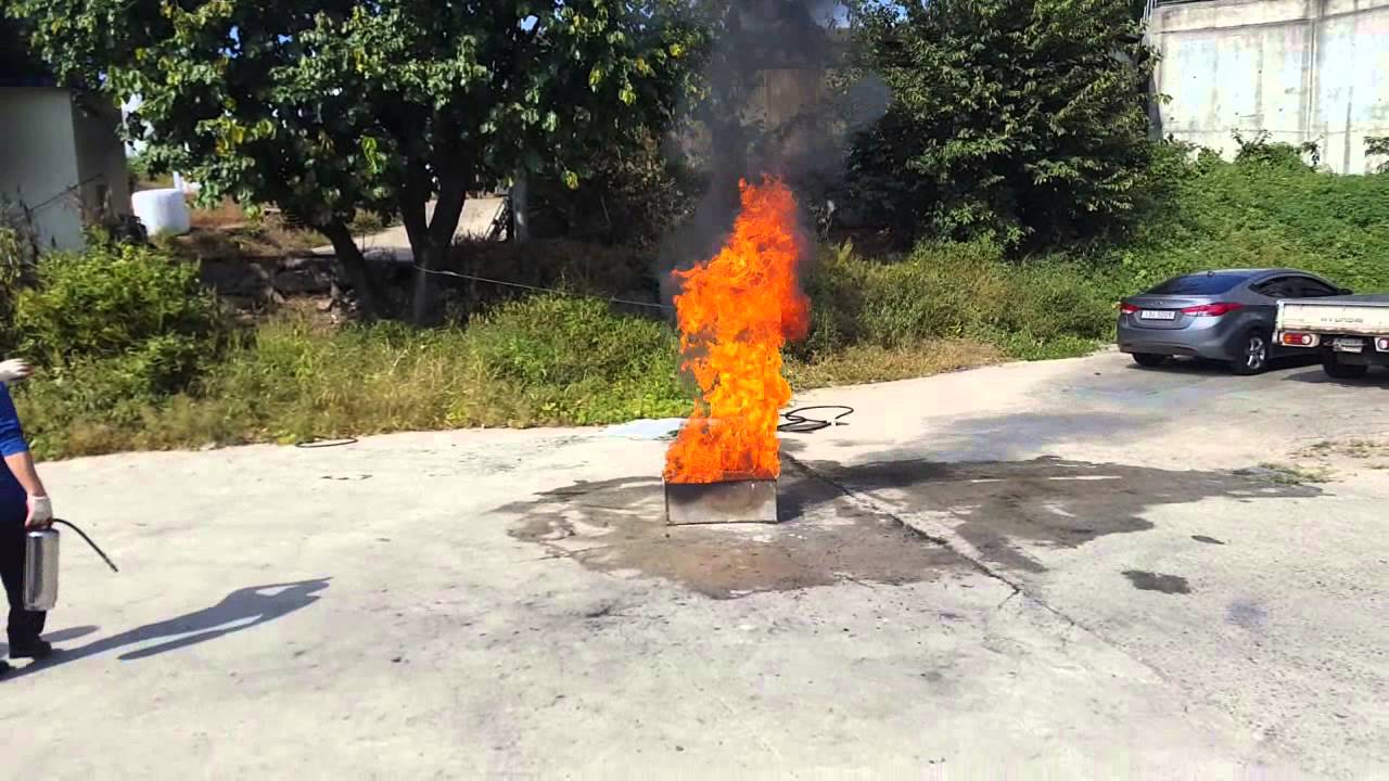 Loaded Stream B Class 3 unit Fire Test (Loaded Stream 30% : WATER 70% ...