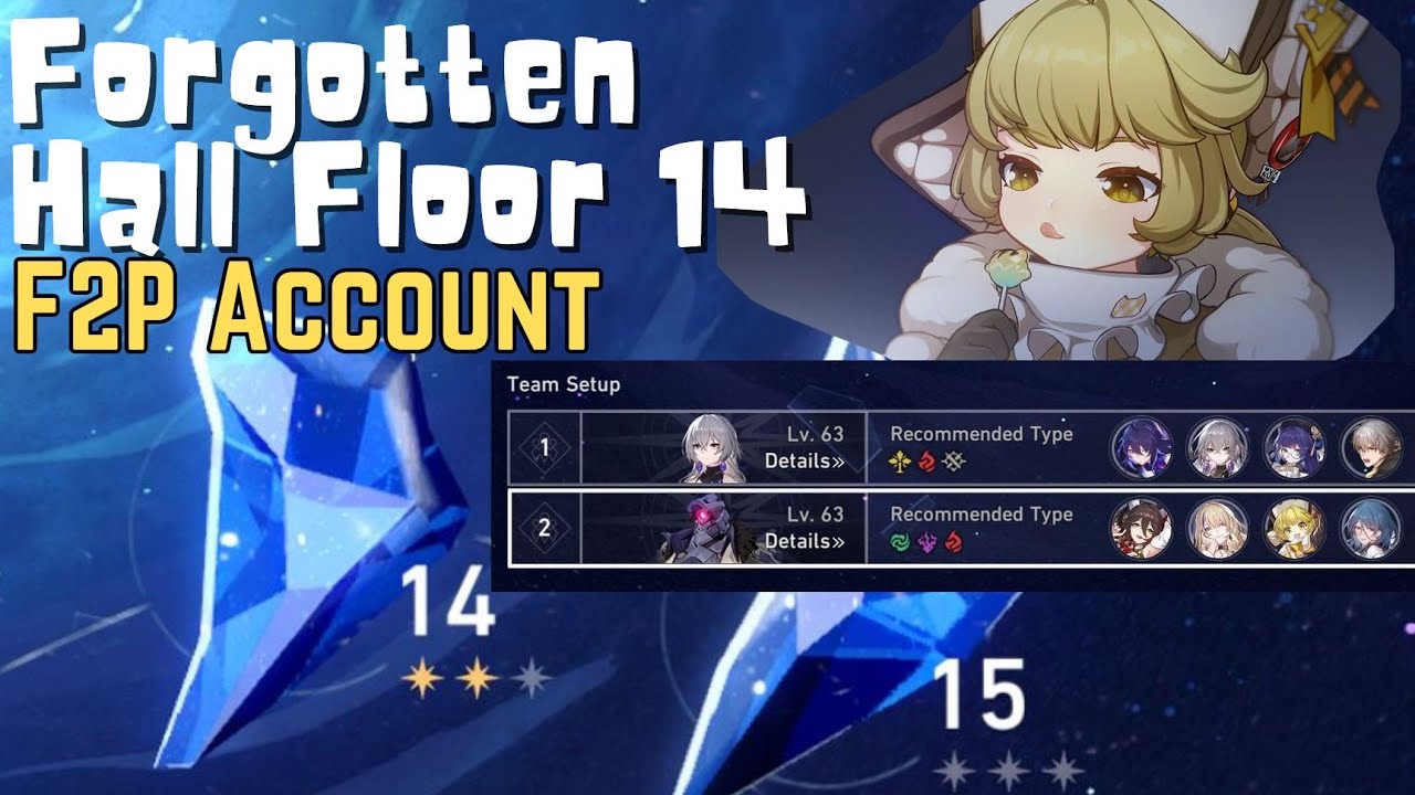Forgotten Hall Floor 14 F2P | Hook dominates Mr. Svarog | Honkai: Star ...