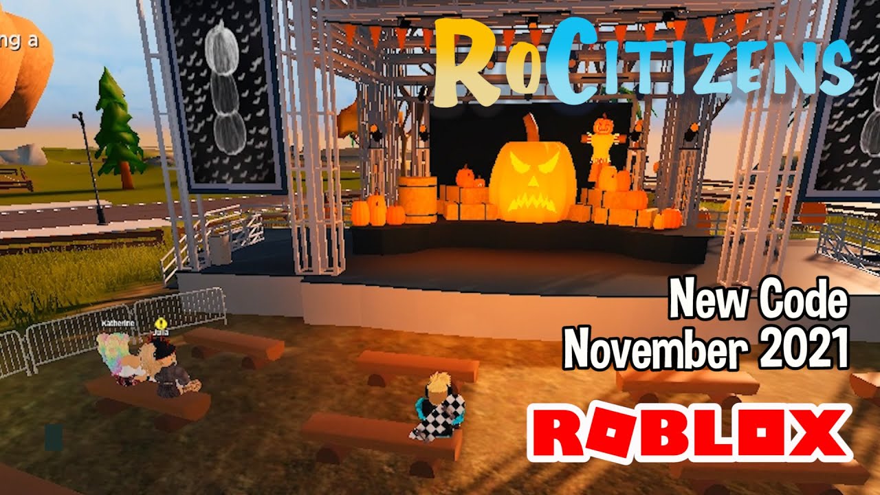 Roblox RoCitizens New Code November 2021 - YouTube