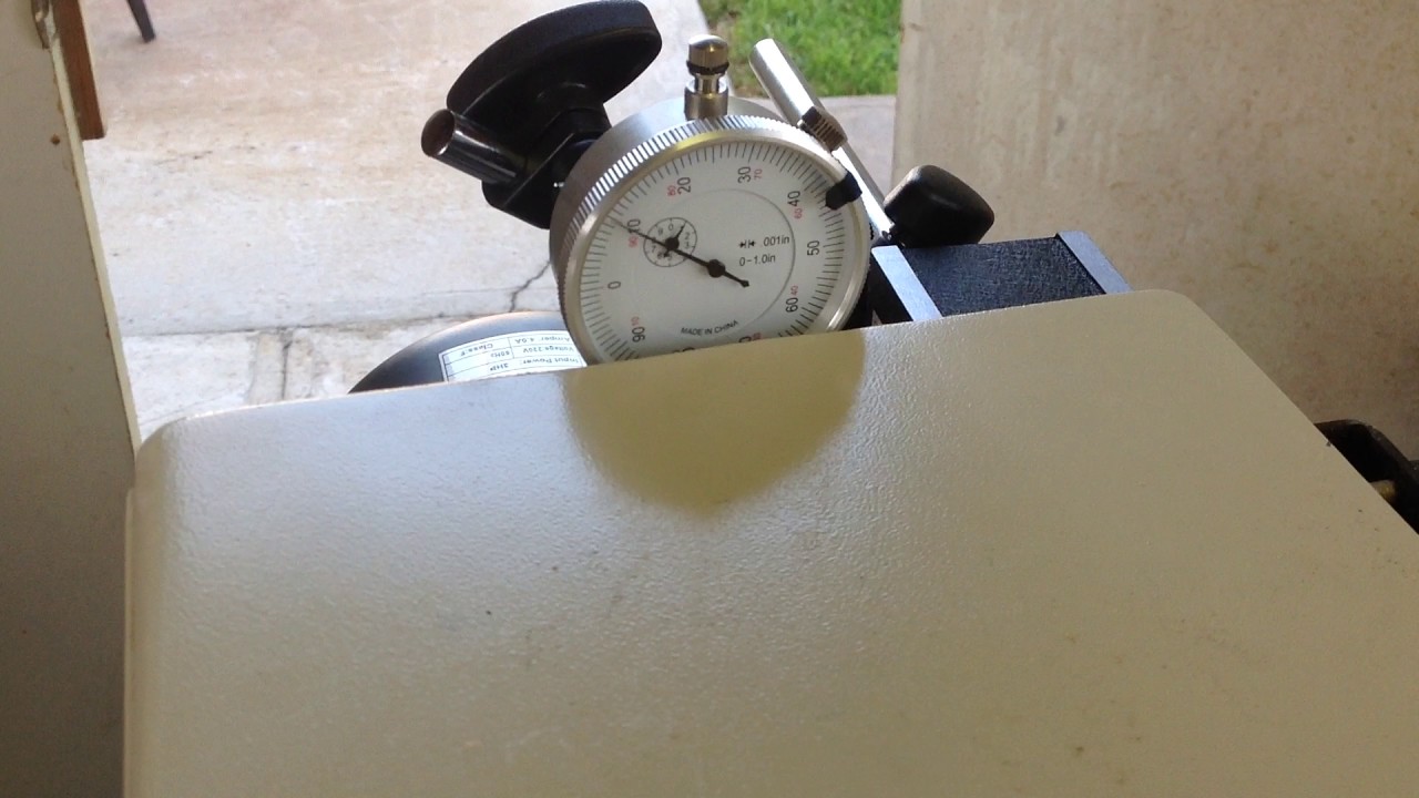 Back of Spindle rotation measurement - YouTube