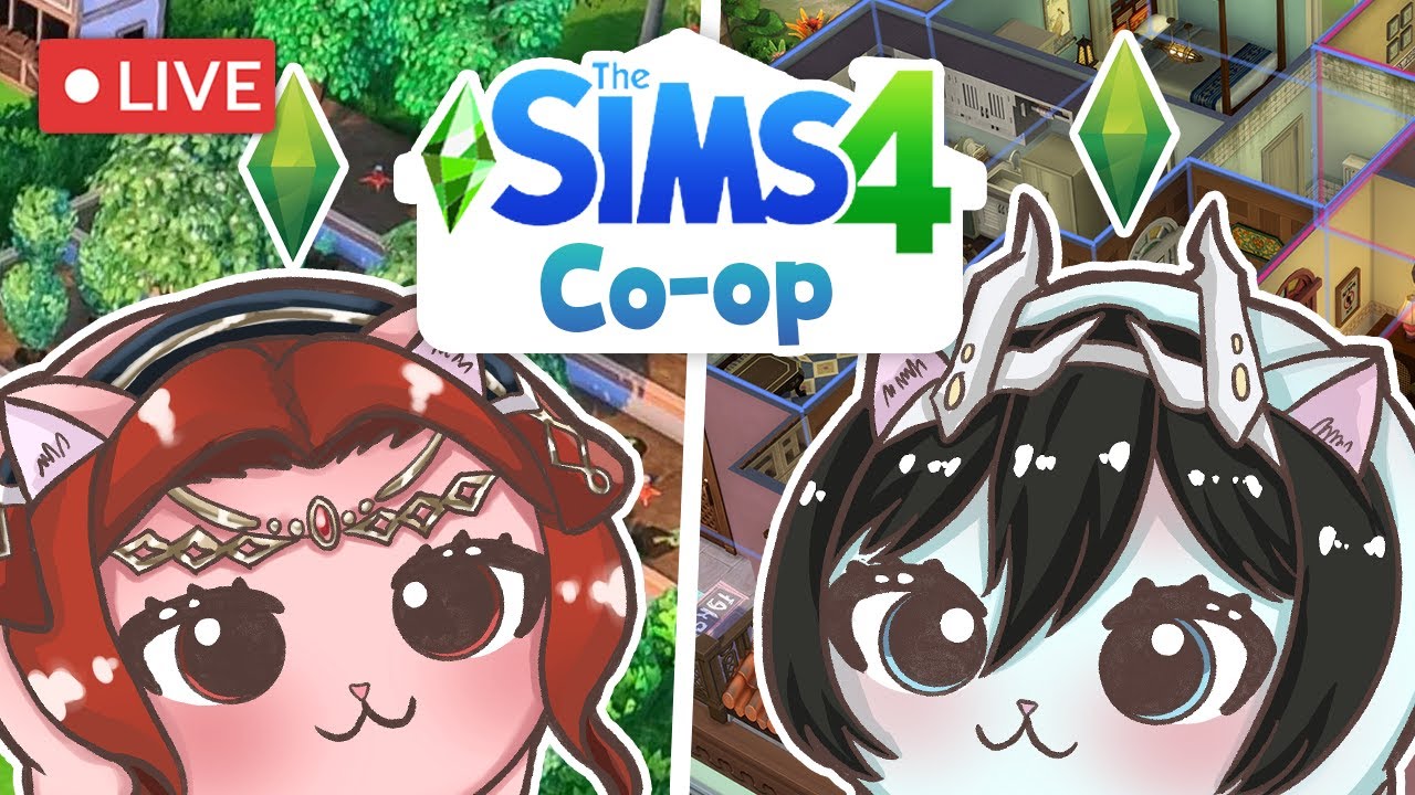 【The Sim 4】Co-op พี่สร้างบ้าน น้องสร้างสวน @PhelitaEPR - YouTube