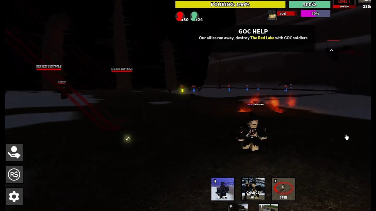 Able Public Kraken Wave Lure POV / SCP: The Red Lake Roblox - YouTube