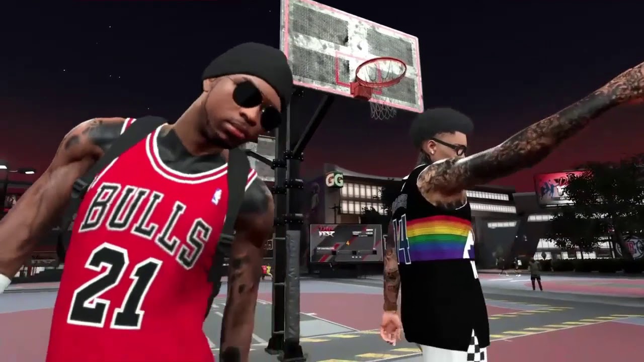 99.9 OVERALL 2-WAY FINISHER & INTERIOR FORCE DESTROY ELITE TWO SQUAD ON 2v2 COURT NBA 2K20 ...