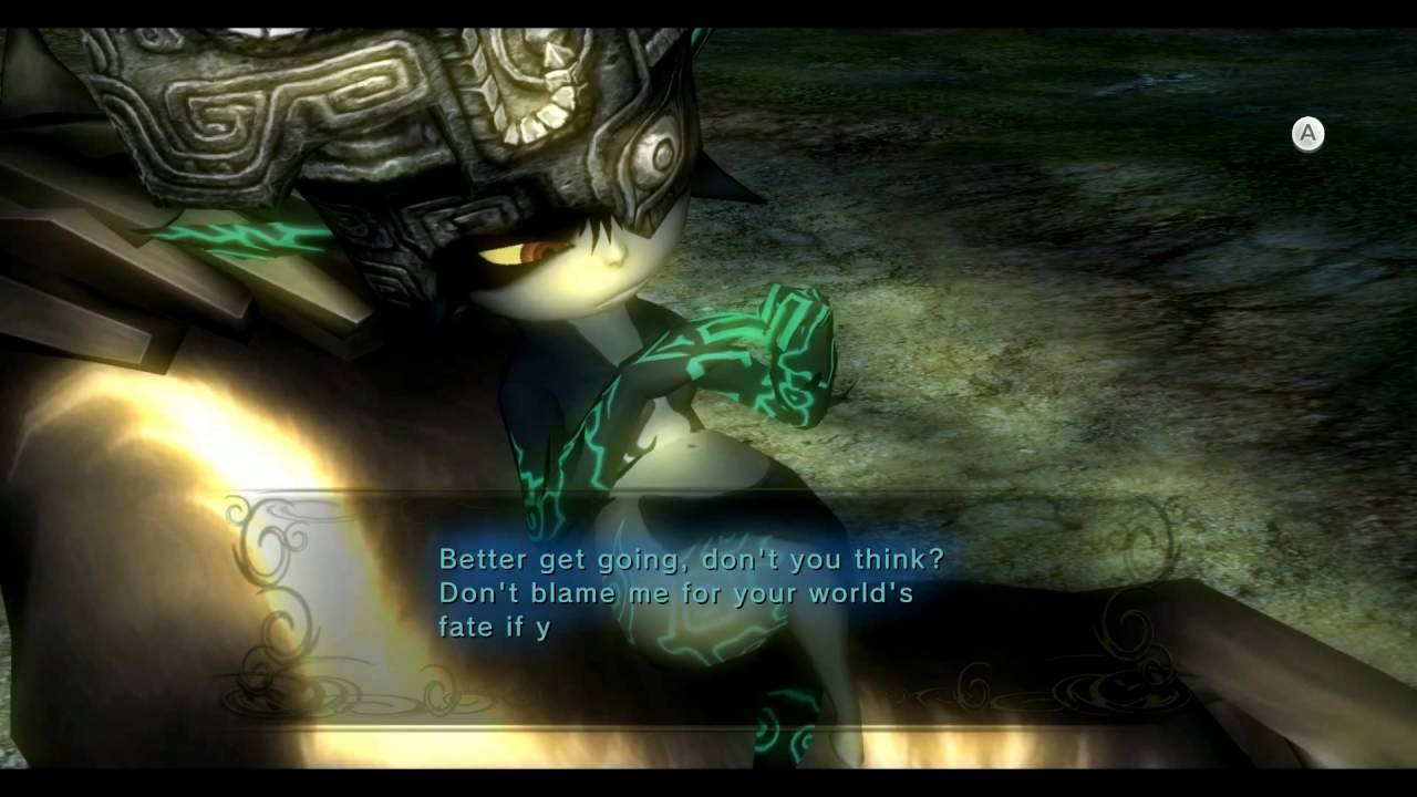 Twilight Princess HD - Midna hums her own theme song! - YouTube