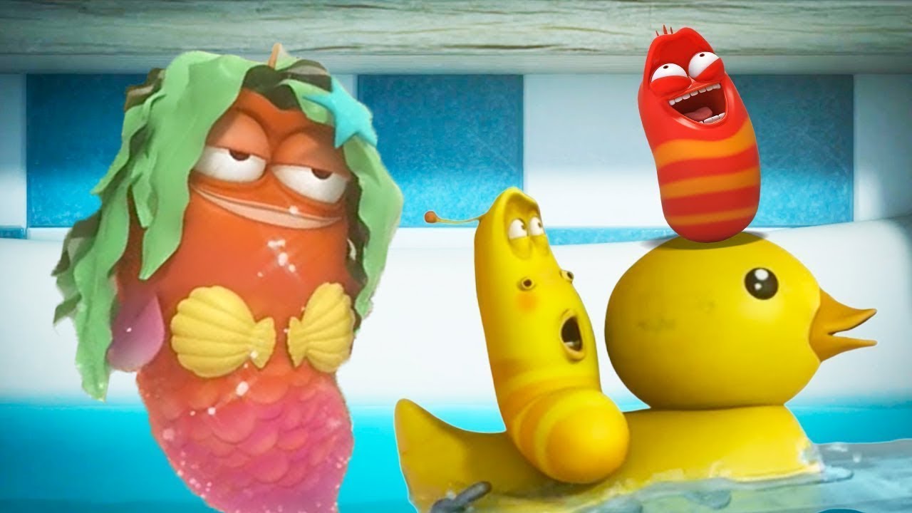 LARVA - ALL ABOARD THE RUBBER DUCKY | Cartoons For Children | LARVA ...