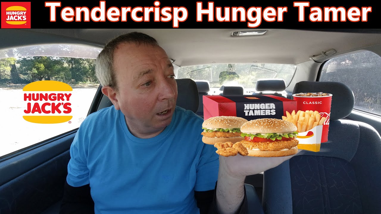 Hungry Jack’s Tendercrisp Hunger Tamer - YouTube