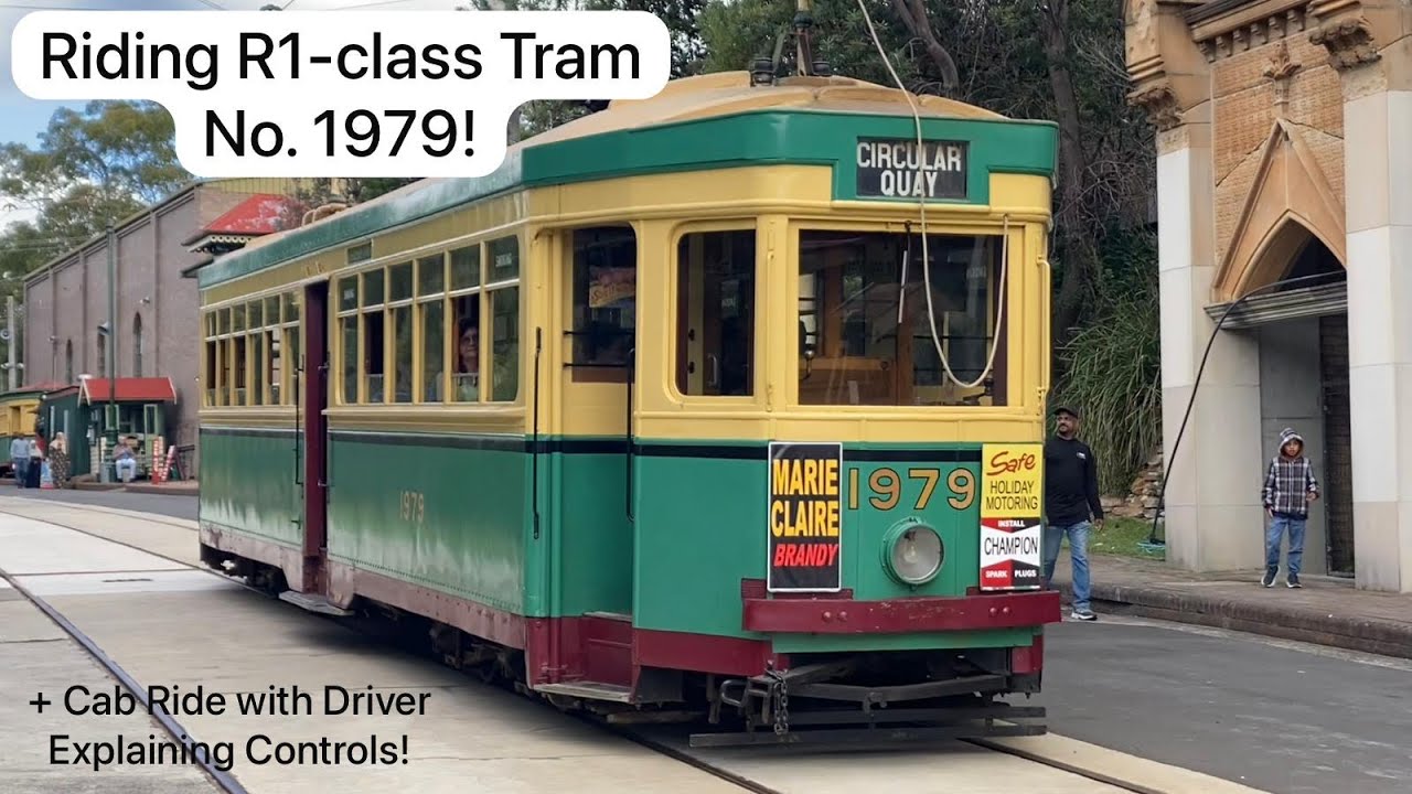 Riding Sydney R1-class Tram No. 1979 | Tram Vlog #5 - YouTube