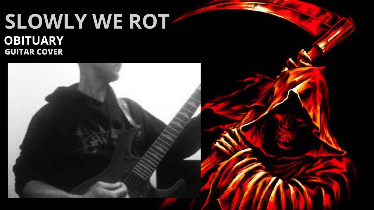 Slowly we rot _ rythm guitar cover - YouTube