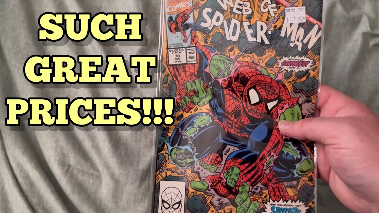 CHECK OUT THE GREAT DEALS I GOT ON THESE COMIC BOOKS!!! - YouTube