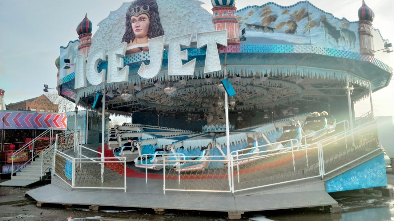 ICE JET onride Blackburn fair 2023. Terence Reeves. - YouTube