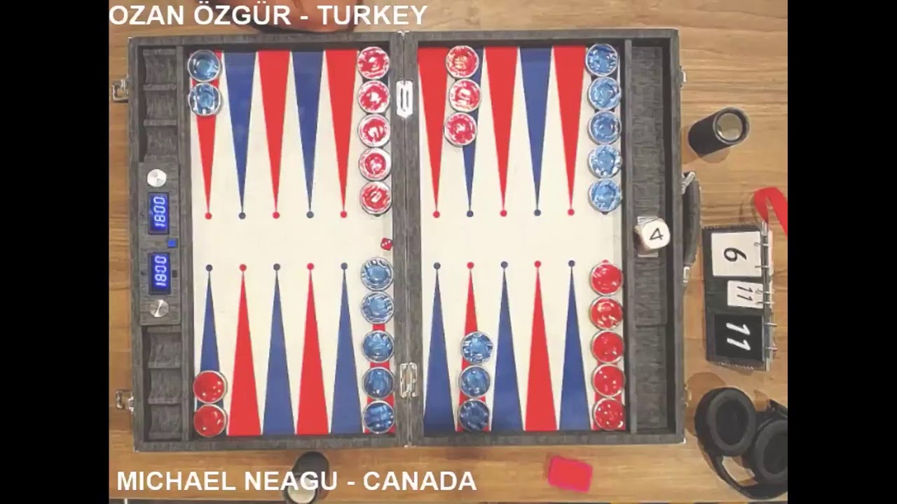 3rd Northern Cyprus Limak Int. Backgammon Champ.[ Ozan Özgür - Michale ...