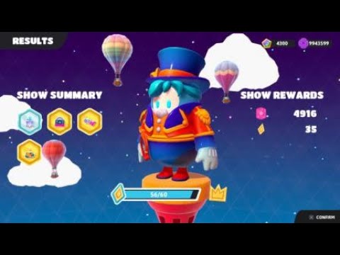 Fall Guys Tip Toe Finale Solo Win - YouTube