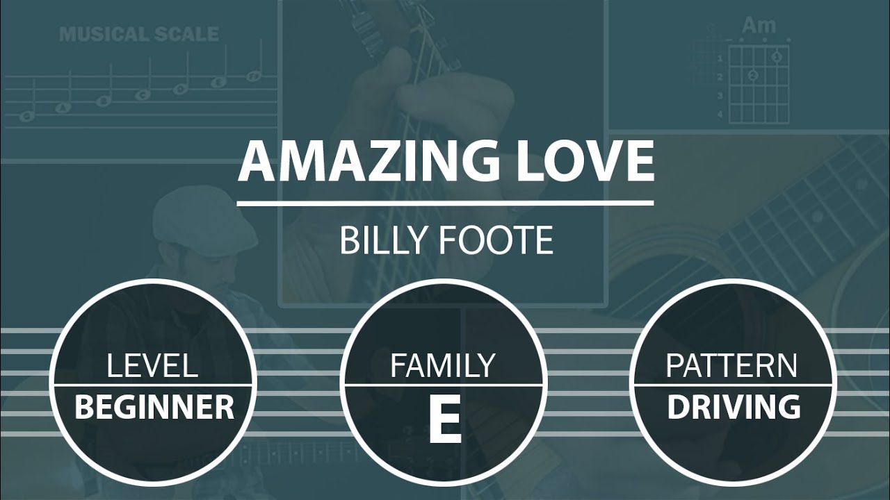 Amazing Love (Billy Foote) | How To Play On Guitar - YouTube