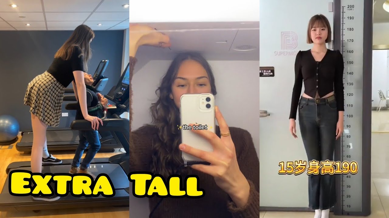 Problem of Being a TALL Girl | Tall Women | Tall Girls reels - YouTube