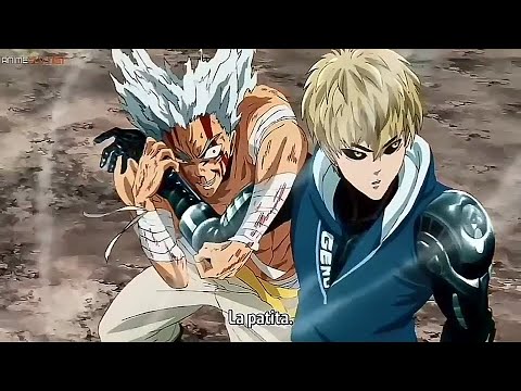Garou vs Genos + Bang & Bomb | One Punch Man - YouTube