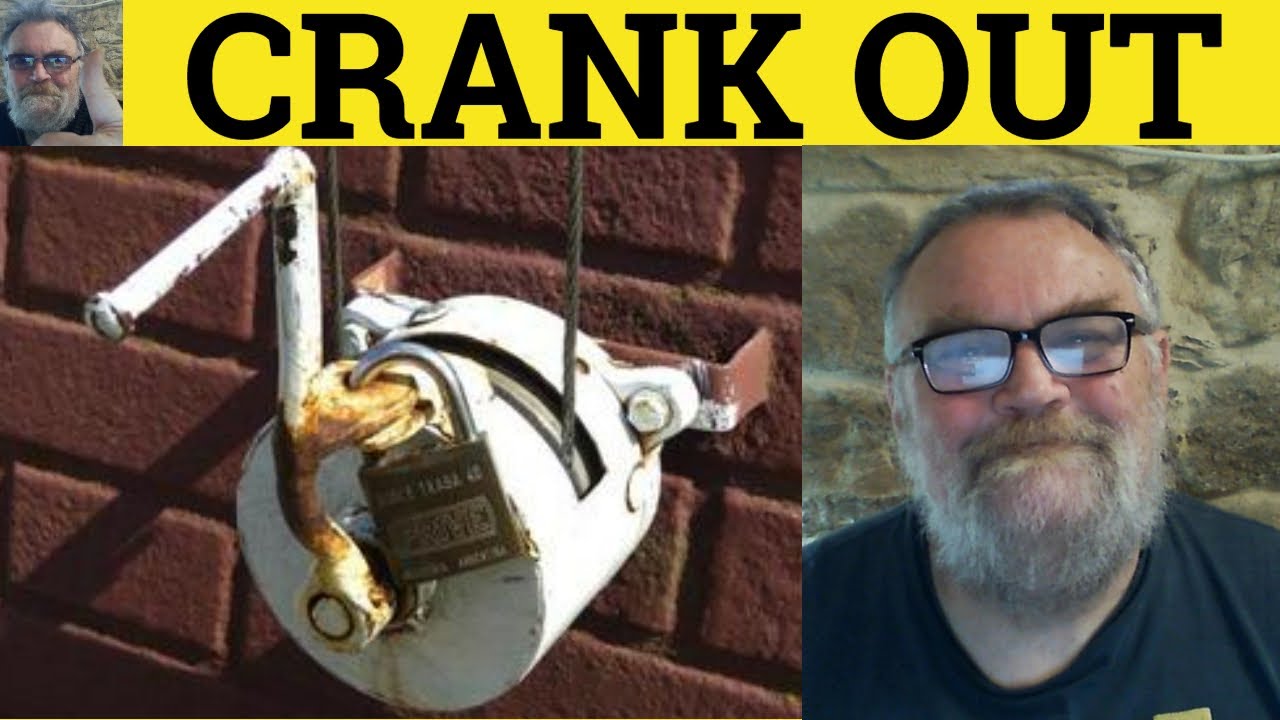 🔵 Crank Out Meaning - Crank Out Examples - Crank Out Defined - Phrasal ...