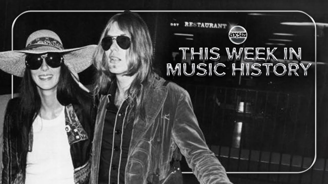 Gregg Allman and Cher Tie the Knot | This Week In Music History - YouTube