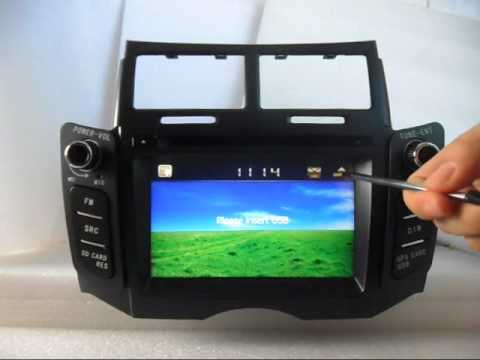 Toyota Yaris DVD Player, Toyota Yaris Radio DVD GPS, Toyota Yaris DVD ...