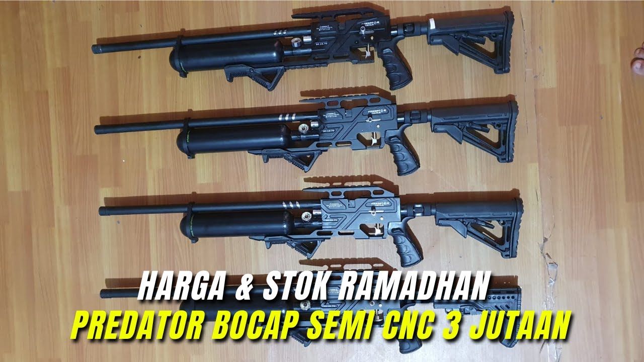 Pilihan Harga Senapan PCP PREDATOR BOCAP TACTICAL 500CC Terbaru Maret ...