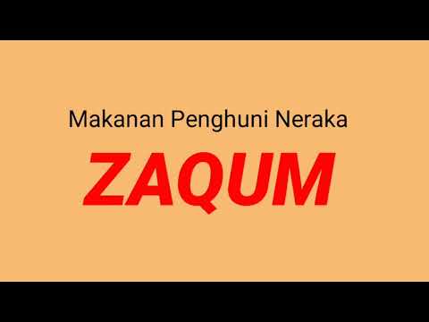 Ustadz Abdullah Zaen : Makanan Penduduk Neraka \