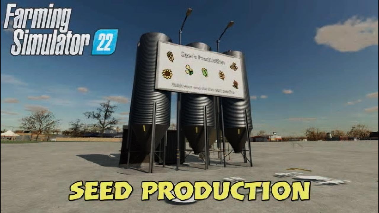 FS22 New Mod (console): Seed Production | Mods in the spots #123 - YouTube