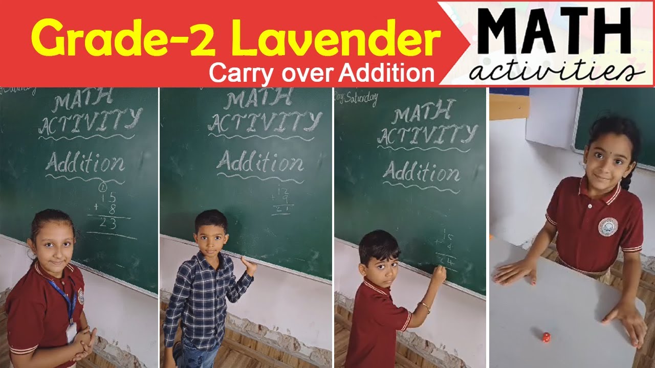 #NGS Math Activity (Carry over addition) By Grade-2 Lavender | Neo ...