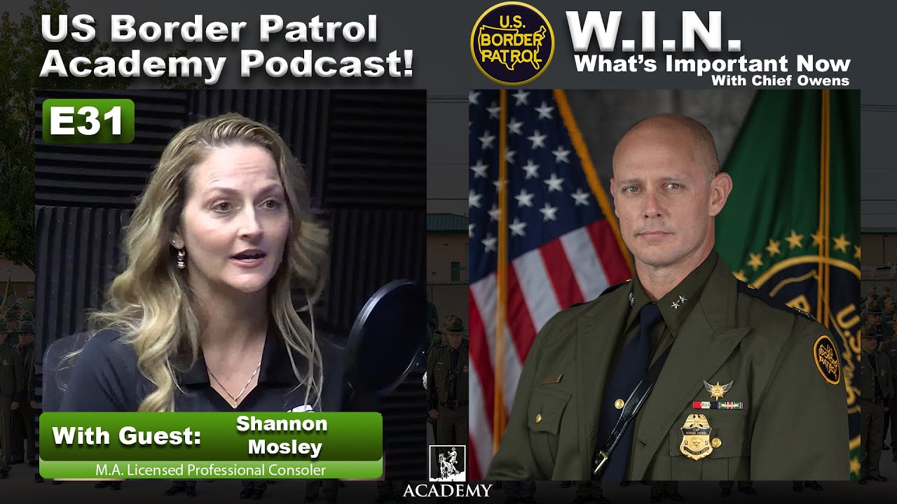 USBP - W.I.N. E31: M.A. LPC Shannon Mosley - YouTube