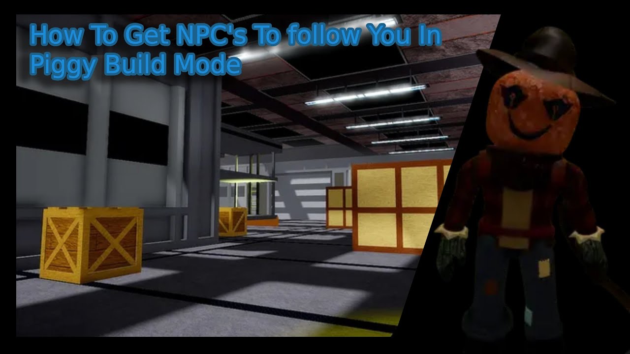How to Make NPC's Follow You In Piggy Build Mode - YouTube
