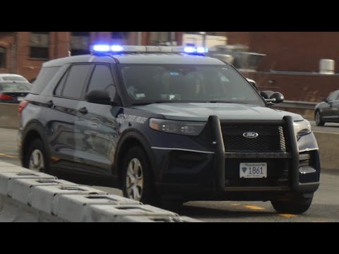Massachusetts State Police Unit 1861 On Scene | 03-25-2024 - YouTube
