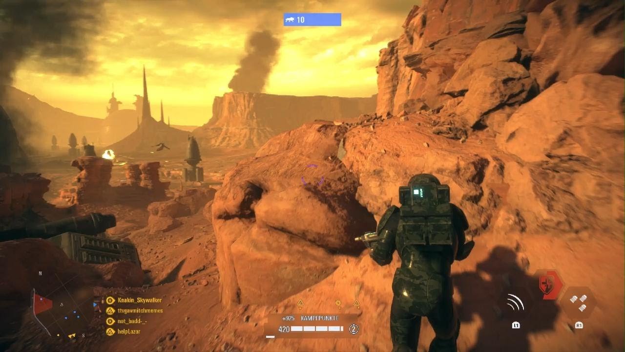 STAR WARS Battlefront 2: Galactic Assault (Gameplay No Comment) - YouTube