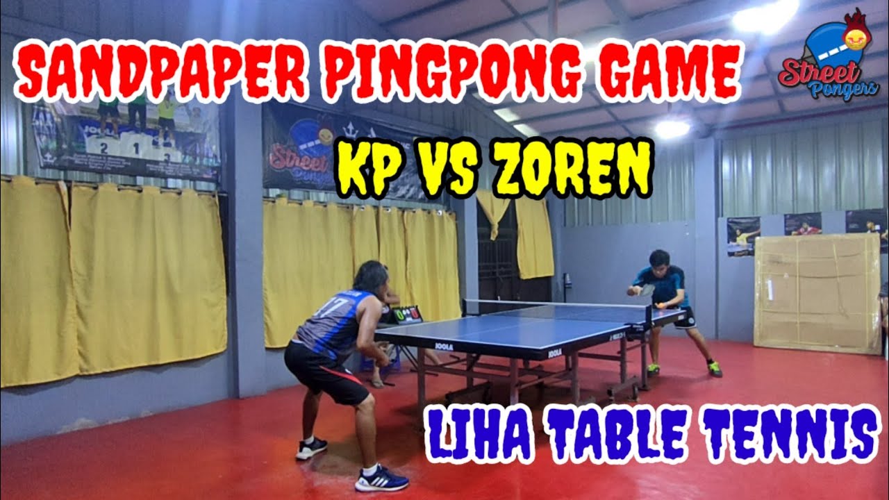Sandpaper PingPong Game Highlights - YouTube