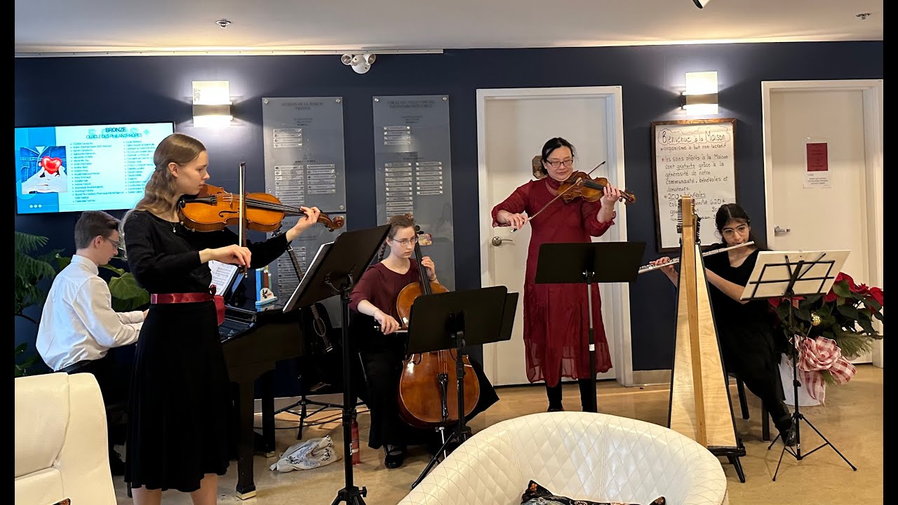 OSJVS Holiday Concert 2025 at Maison Libella - YouTube