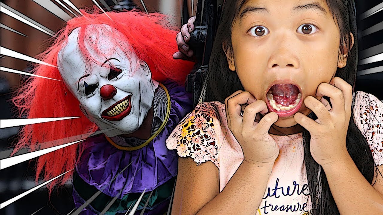 MAKING SLIME WITH CREEPY KILLER CLOWN! A HALLOWEEN TALE! JK Slime | Fun ...