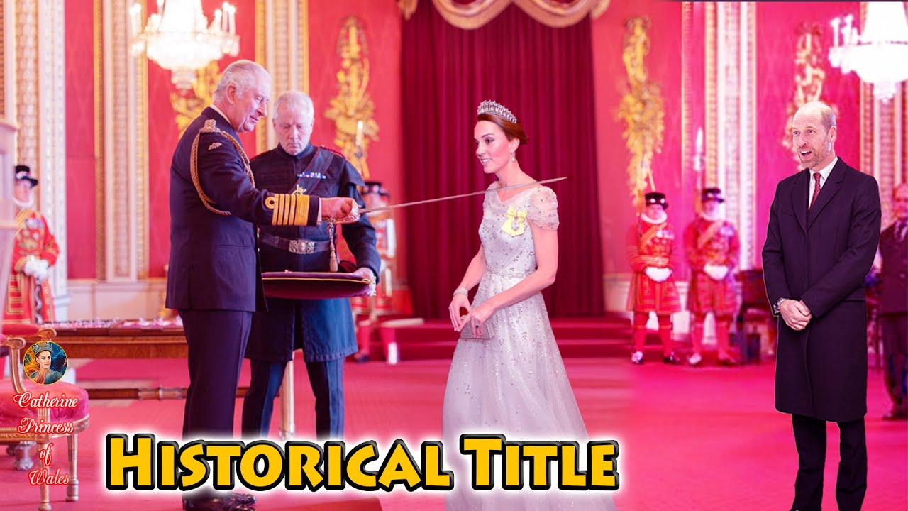 Princess Catherine Made HISTORY As She Officially Received This NOBLE ...