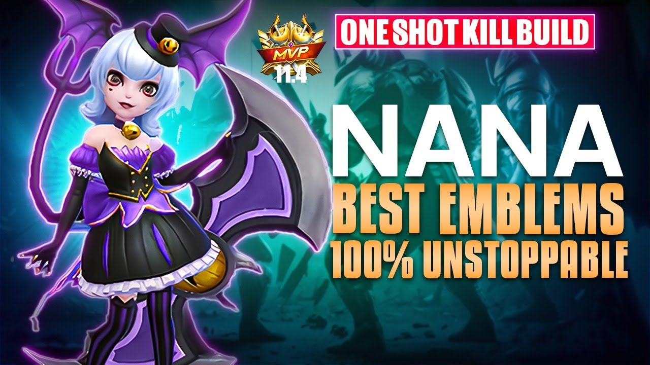 Unstoppable !! Nana One Shot Kill Build | Nana Best Emblem set 2023 ...