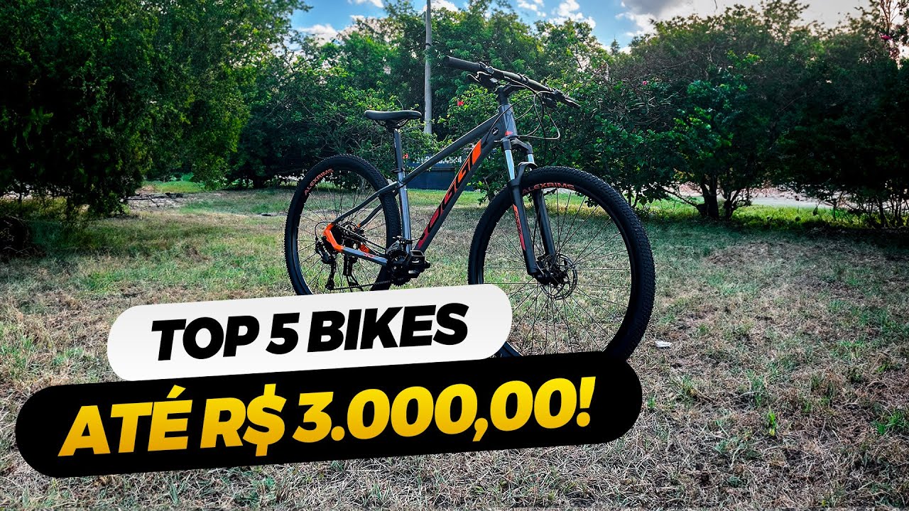 Top Bikes até R$ 3.000,00 para comprar em 2023 Melhores bikes de ENTRADA nacionais Custo ...