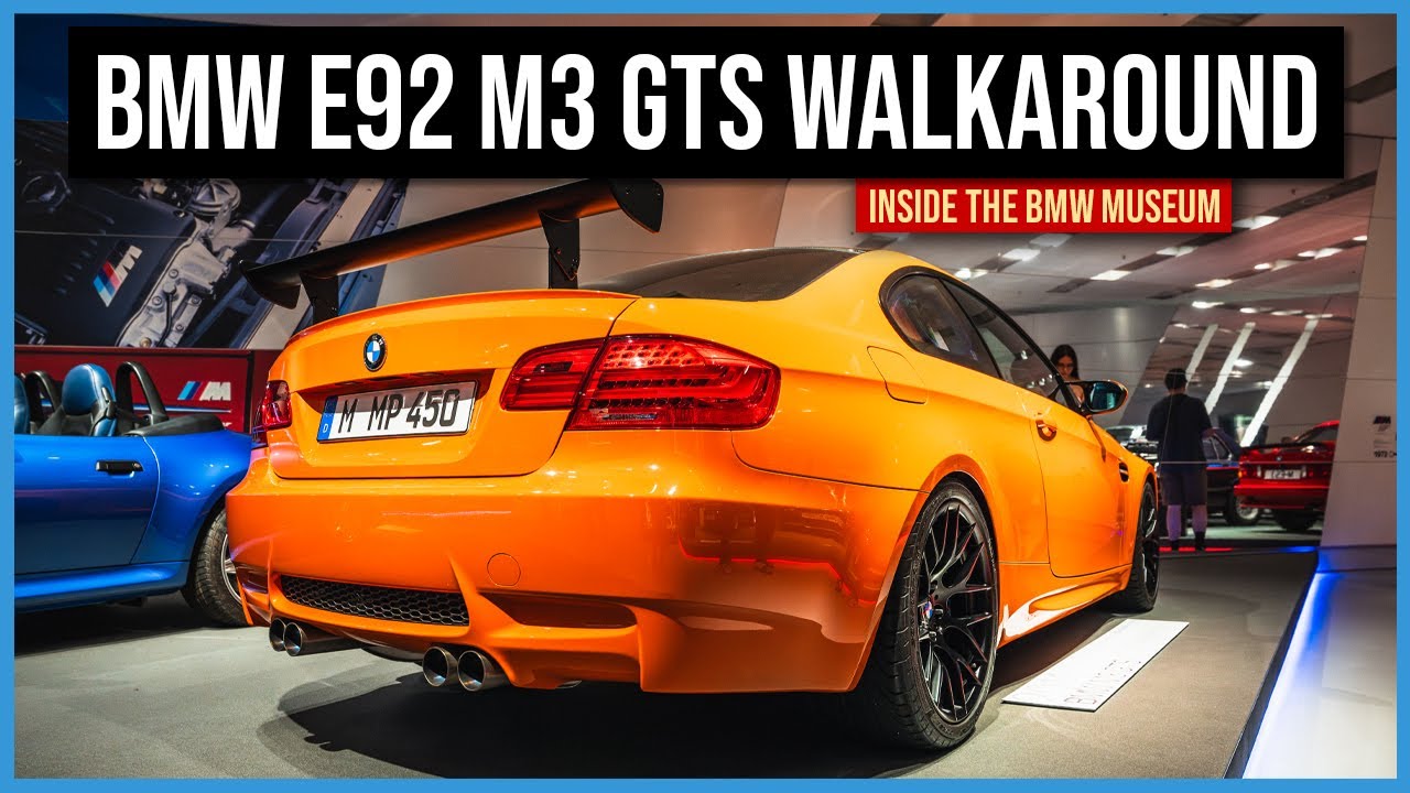 Up Close with the BMW E92 M3 GTS: A Tour of BMW's Greatest M3 Variation ...