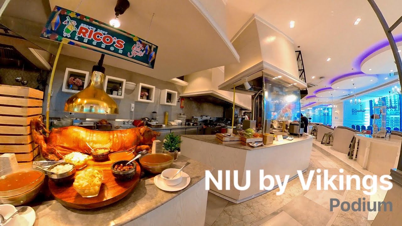 Food and Travel | NIU by Vikings, Podium: Lunch Buffet - YouTube