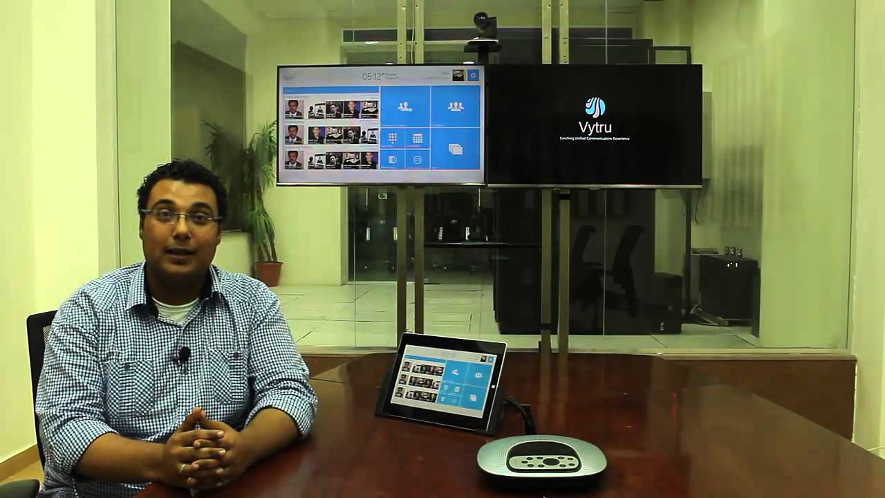 Vytru Lync Room Solution - The RVC Pro System for Microsoft Lync - YouTube