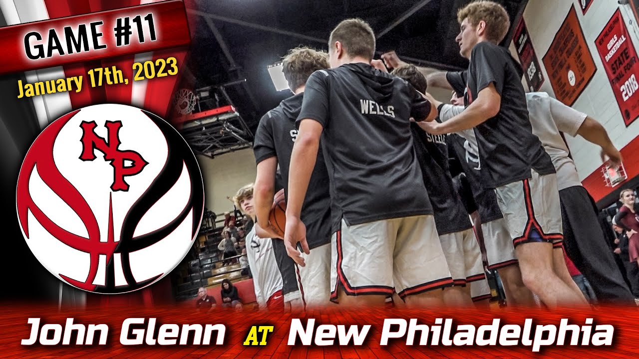 2022-23 NP Quaker Basketball - Game #11 vs John Glenn - YouTube