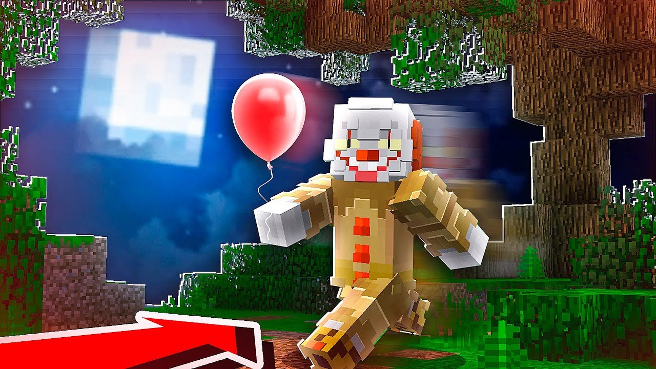 I Found PENNYWISE in Minecraft! (IT Clown in Minecraft) - YouTube