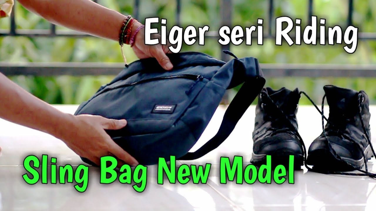 Sling Bag New Model || Eiger Riding || Eiger forerunner 2.0 shoulder ...