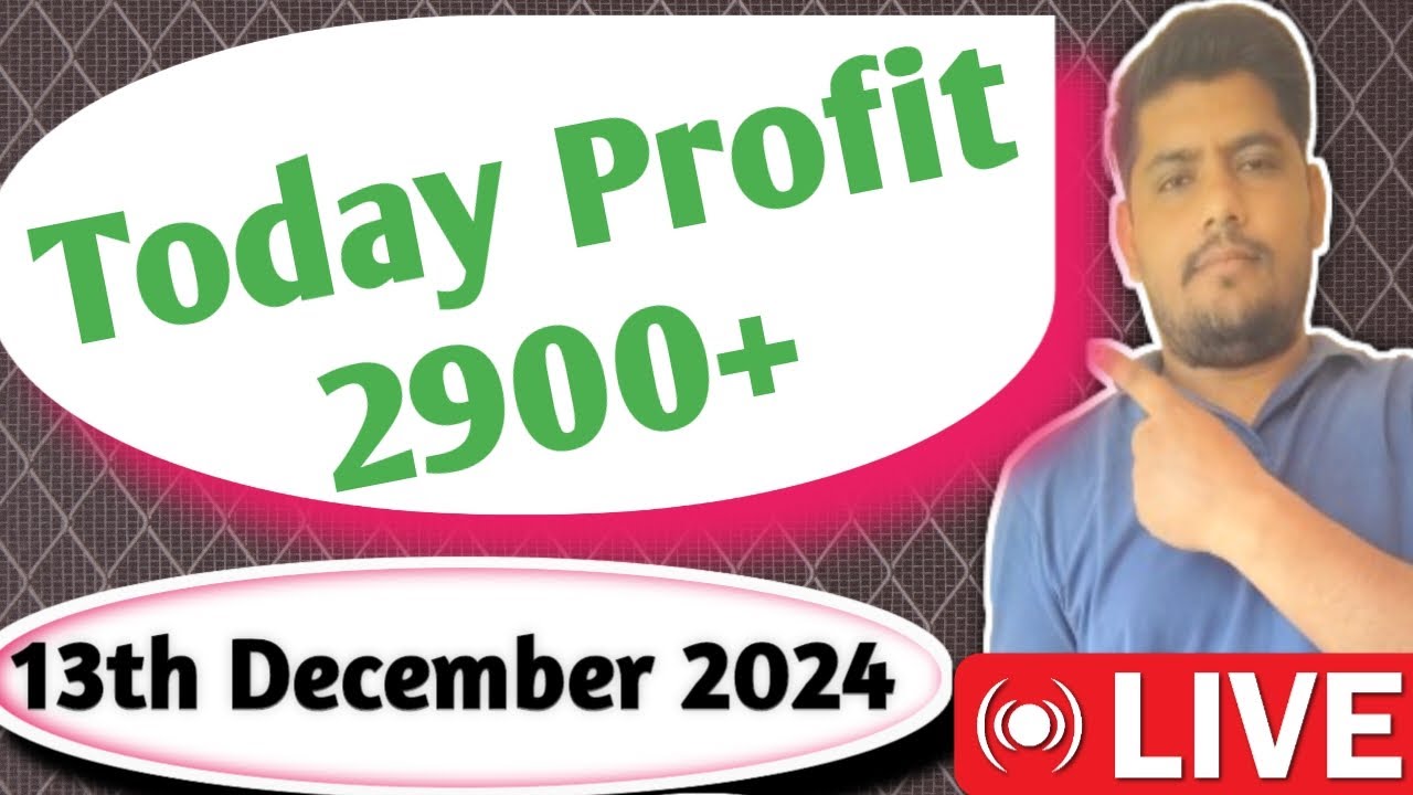 Today Live Trading Profit Booked | Intraday Live Option Buying | - YouTube