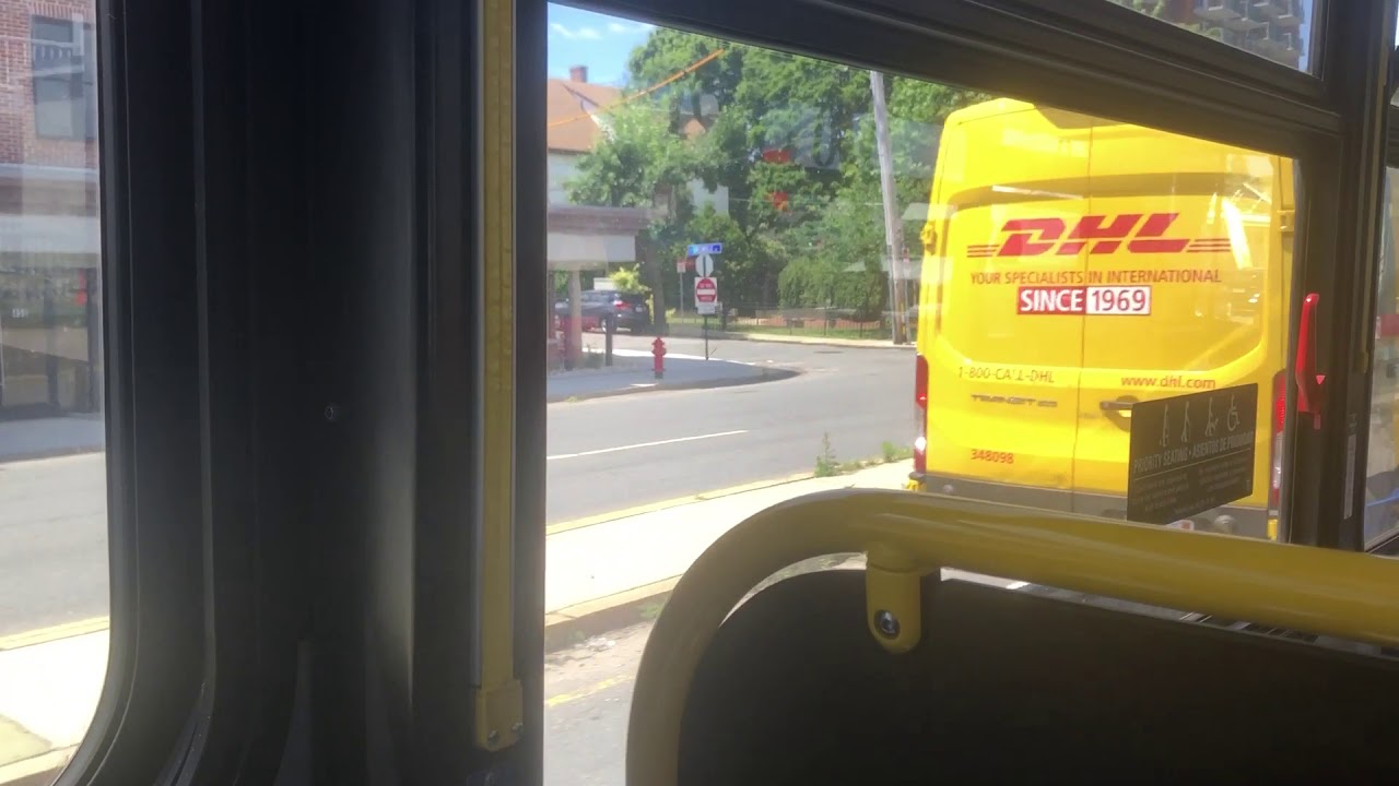 MBTA RT 88 | Lechmere Station to Grove Street@ Highland Avenue Outbound ...