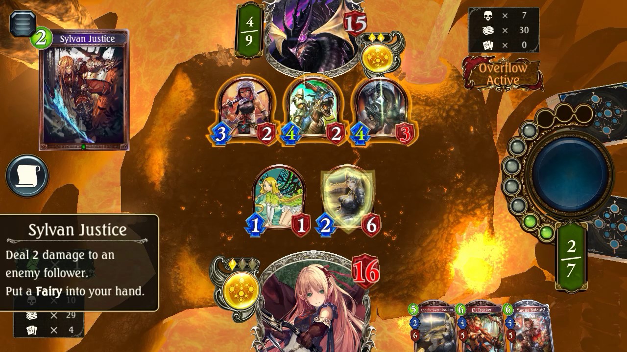 Playthrough Shadowverse Arisa Black Dragon - YouTube