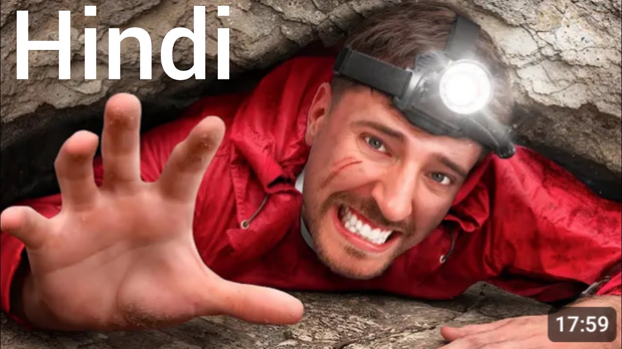 7 Days Survive In a Cave |Mr beast new video| @MrBeast - YouTube