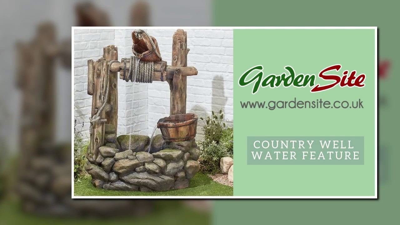 Product Demo: Country Well Water Feature - YouTube