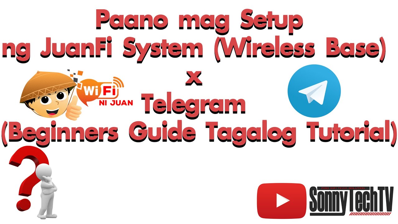 Paano mag Setup ng JuanFi System (Wireless Base) x Telegram (Beginners ...